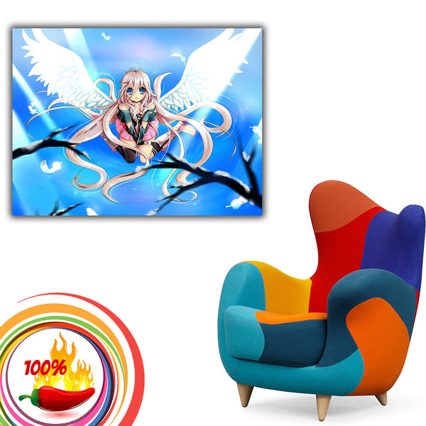 Anime Girl Vocaloid Wings Angel Poster – My Hot Posters
