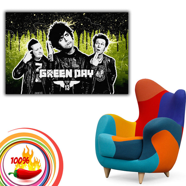 Green Day Band Music Poster – My Hot Posters