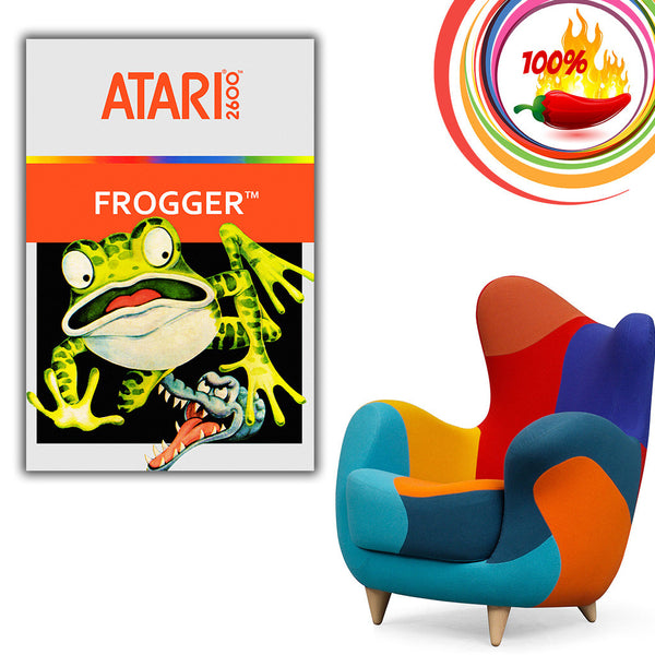 Frogger Old Classic Retro Game Poster – My Hot Posters