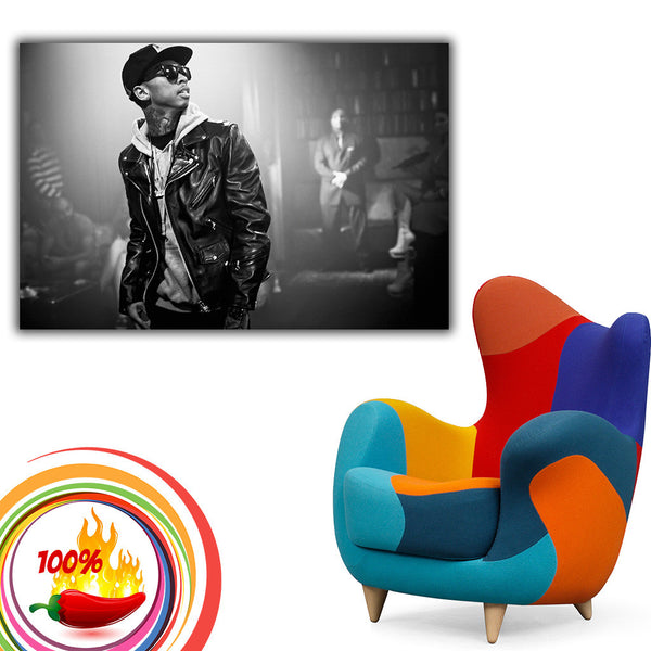 Tyga Black and White Hip Hop Rap Poster – My Hot Posters