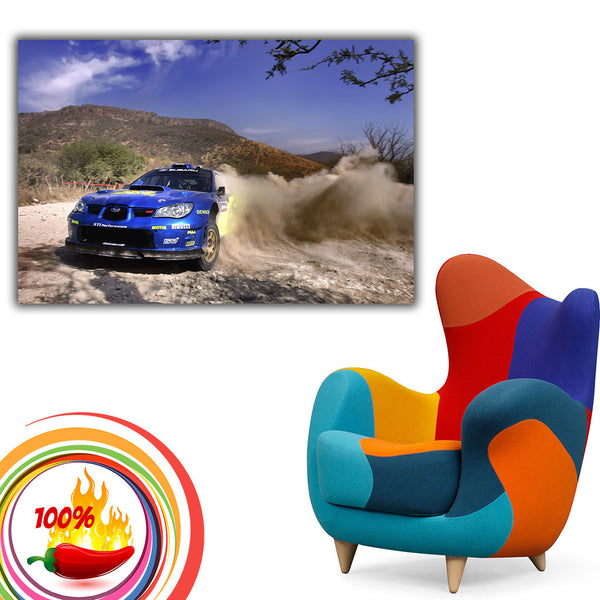 Subaru Impreza WRX Drifting Car Poster – My Hot Posters