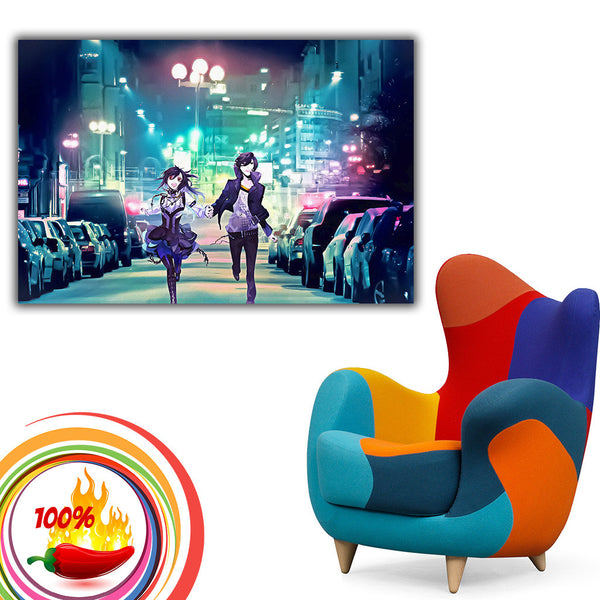 Nightcore Lights Anime Poster – My Hot Posters