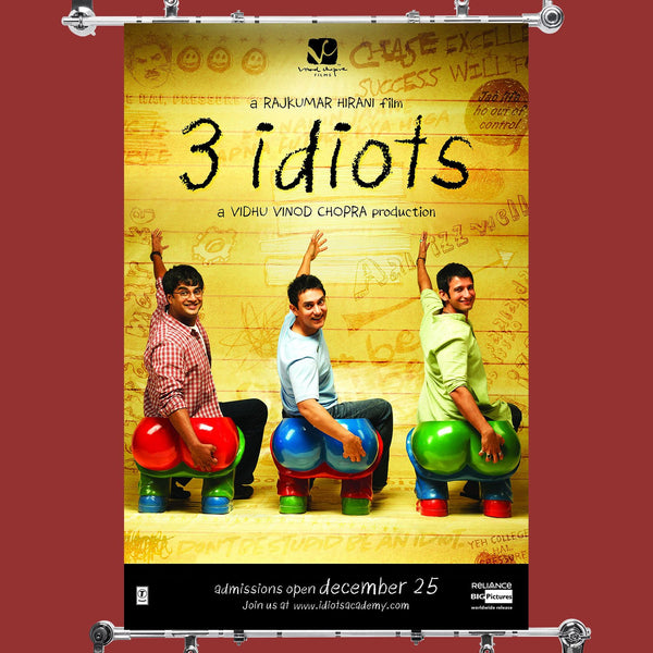 3 Idiots Movie Poster – My Hot Posters