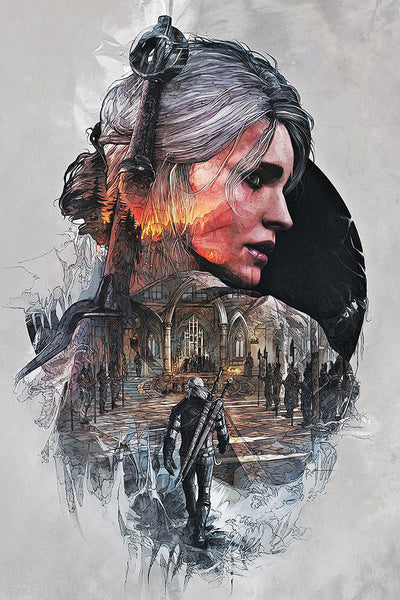 The Witcher 3 Ciri Poster – My Hot Posters