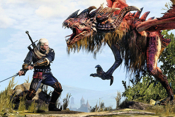 The Witcher 3 Wild Hunt Dragon Poster – My Hot Posters