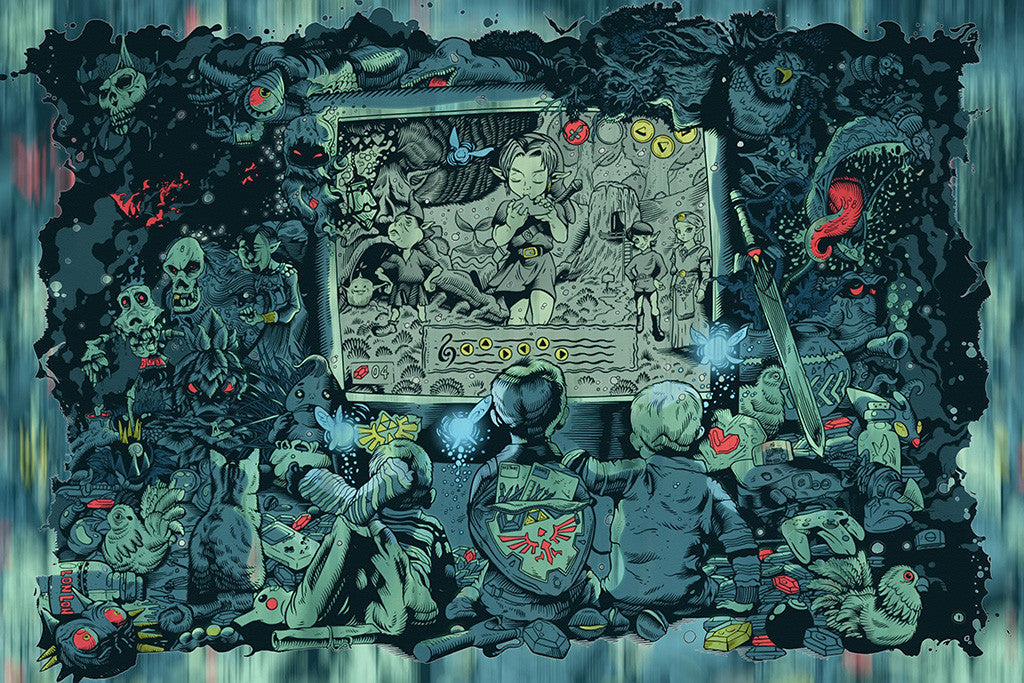 Zelda Wallpaper 25th The Legend Of Zelda 25th Anniversary Ocarina Of