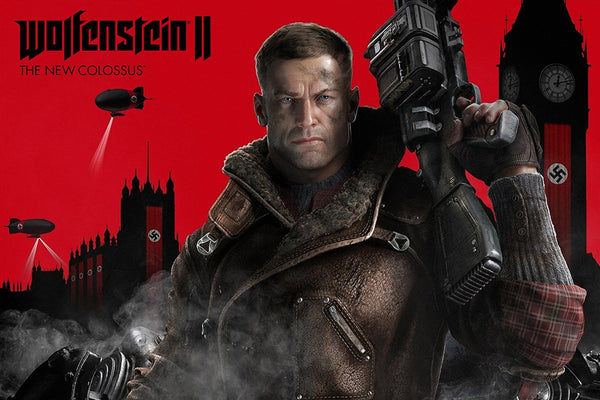 Wolfenstein II The New Colossus Game Poster – My Hot Posters