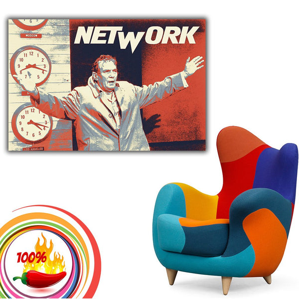 Network (1976) IMDB Top 250 Poster – My Hot Posters