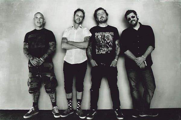 The Bouncing Souls Pop Punk Band Black and White Poster – My Hot Posters