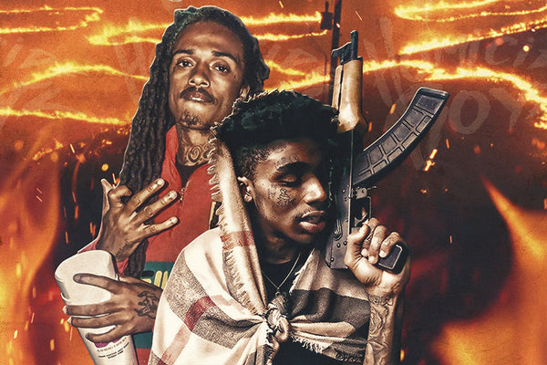 Lil Dude & Goonew Rapper Poster – My Hot Posters