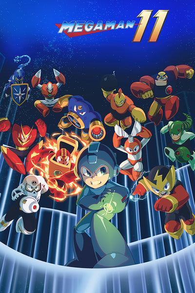 Mega Man 11 Game Poster – My Hot Posters