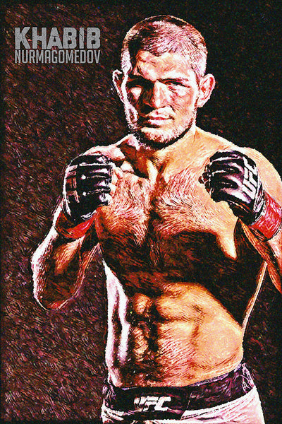 Khabib Nurmagomedov (9/10) Poster – My Hot Posters