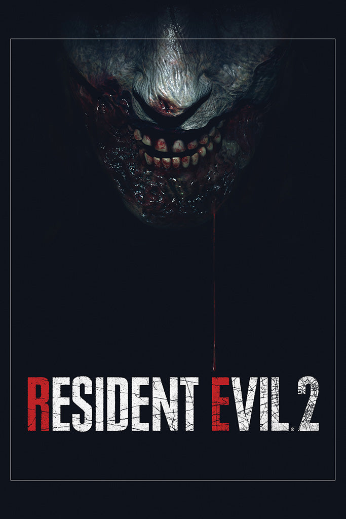 Resident Evil 2 Poster Cover Resident Evil Games With The Best Cover