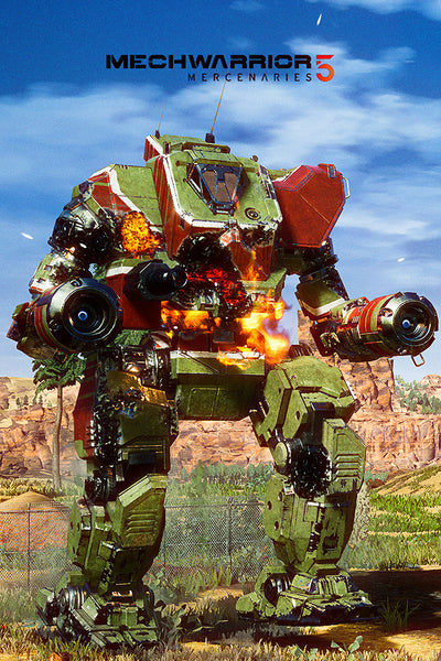 MechWarrior 5 Mercenaries Poster – My Hot Posters