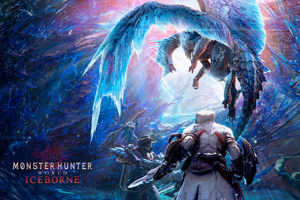 Monster Hunter World Iceborne Video Game Art Poster – My Hot Posters