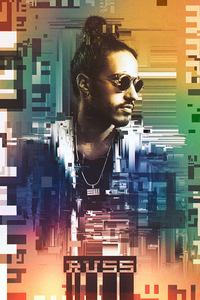 Russ Rapper Hip-Hop Poster – My Hot Posters