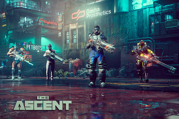 The Ascent Video Game Poster – My Hot Posters