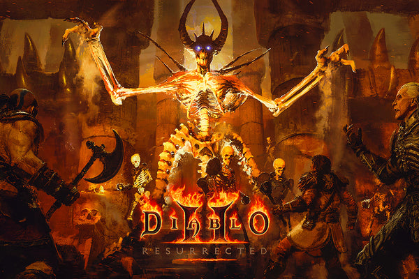 Diablo II Resurrected Video Game Poster – My Hot Posters