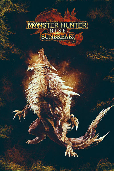 Monster Hunter Rise Sunbreak Game Poster – My Hot Posters