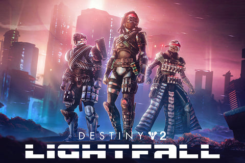 Destiny 2 Lightfall Game Poster My Hot Posters