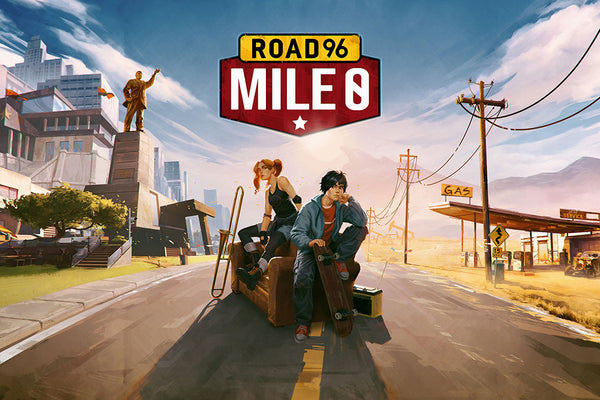 Road 96 Mile 0 Game Poster – My Hot Posters
