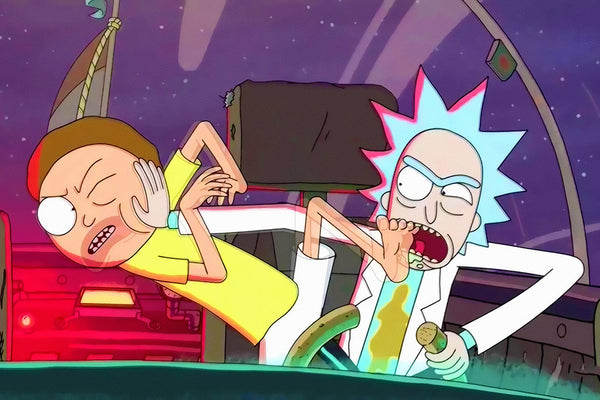 Rick And Morty Fight Poster – My Hot Posters