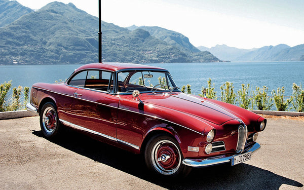 Old Retro Red Car BMW 503 1956 Poster – My Hot Posters