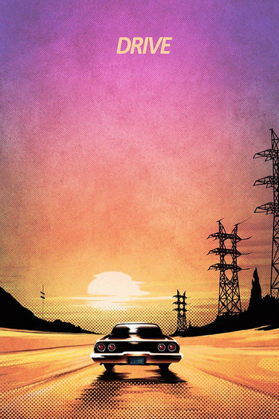Drive Movie Fan Art Poster – My Hot Posters