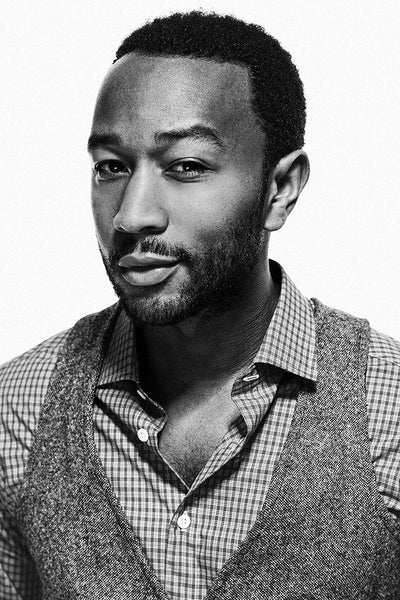 John Legend Singer Music Black and White Poster – My Hot Posters