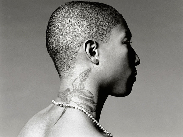Pharrell Williams Music Black and White Poster – My Hot Posters