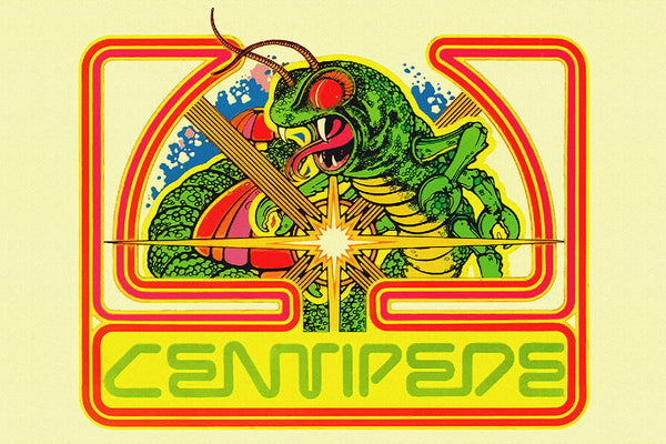 Centipede Old Classic Retro Game Poster – My Hot Posters