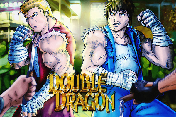 Double Dragon Old Classic Retro Game Poster – My Hot Posters