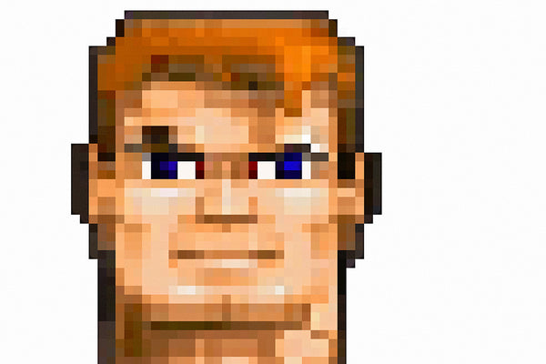 Wolfenstein 3D Face Old Classic Retro Game Poster – My Hot Posters