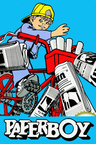 Paperboy Old Classic Retro Game Poster – My Hot Posters