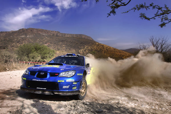 Subaru Impreza WRX Drifting Car Poster – My Hot Posters