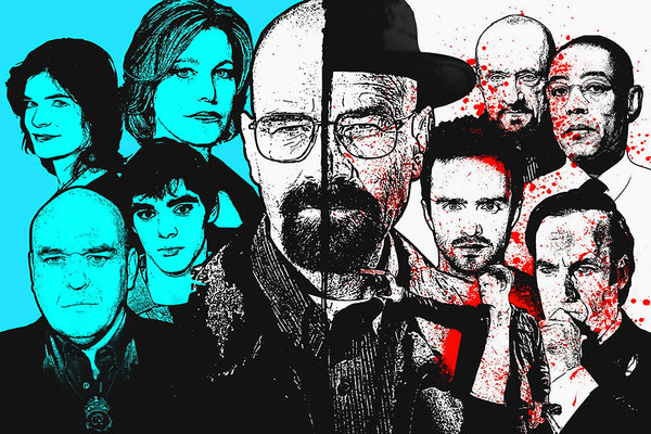 Breaking Bad All Characters Poster – My Hot Posters