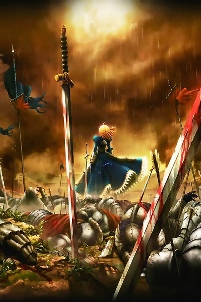 Fate Stay Night Saber Poster – My Hot Posters