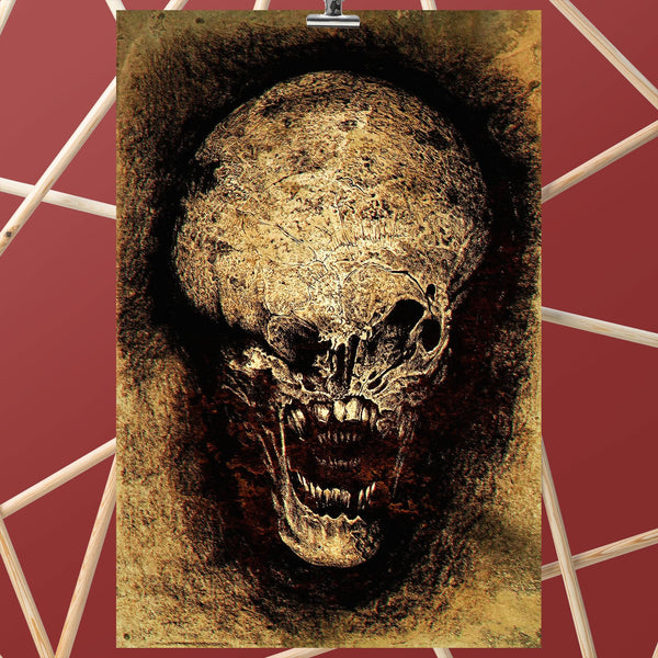 Alien Second Mouth Art Movie Poster – My Hot Posters