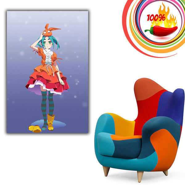 Monogatari Series Yotsugi Ononoki Anime Poster – My Hot Posters