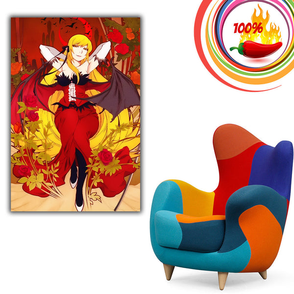 Monogatari Series Shinobu Anime Poster – My Hot Posters