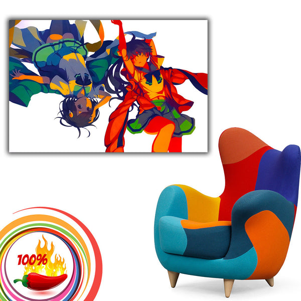 Monogatari Series Karen Tsukihi Anime Poster – My Hot Posters